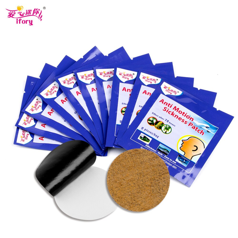 Nausea Vomiting Prevent Travel Motion Sickness Seasickness Pad ...